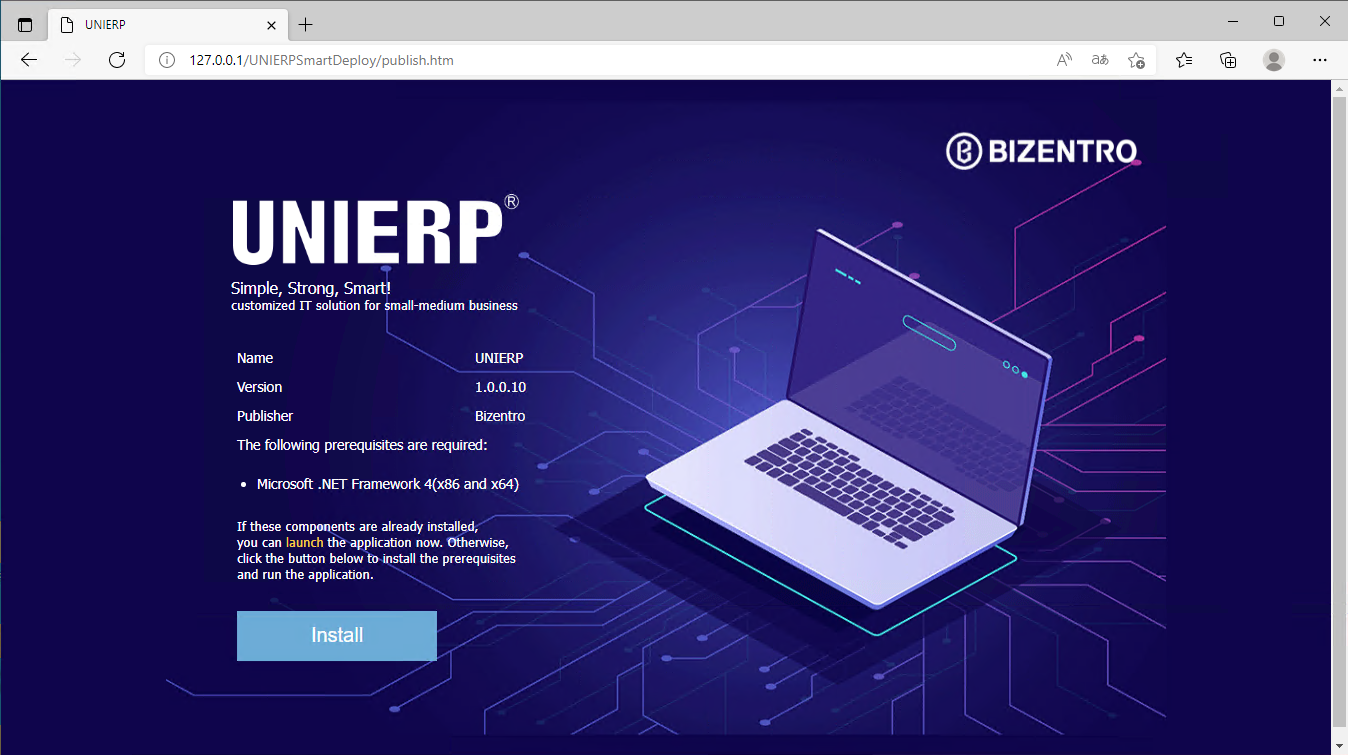 UNIERP Client · UNIERP 가이드북